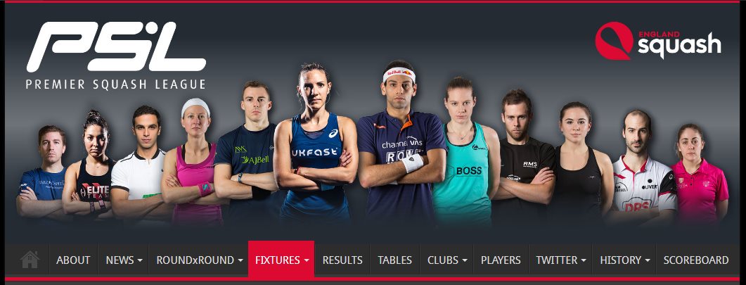 2018-2019 Fixtures – Premier Squash League
